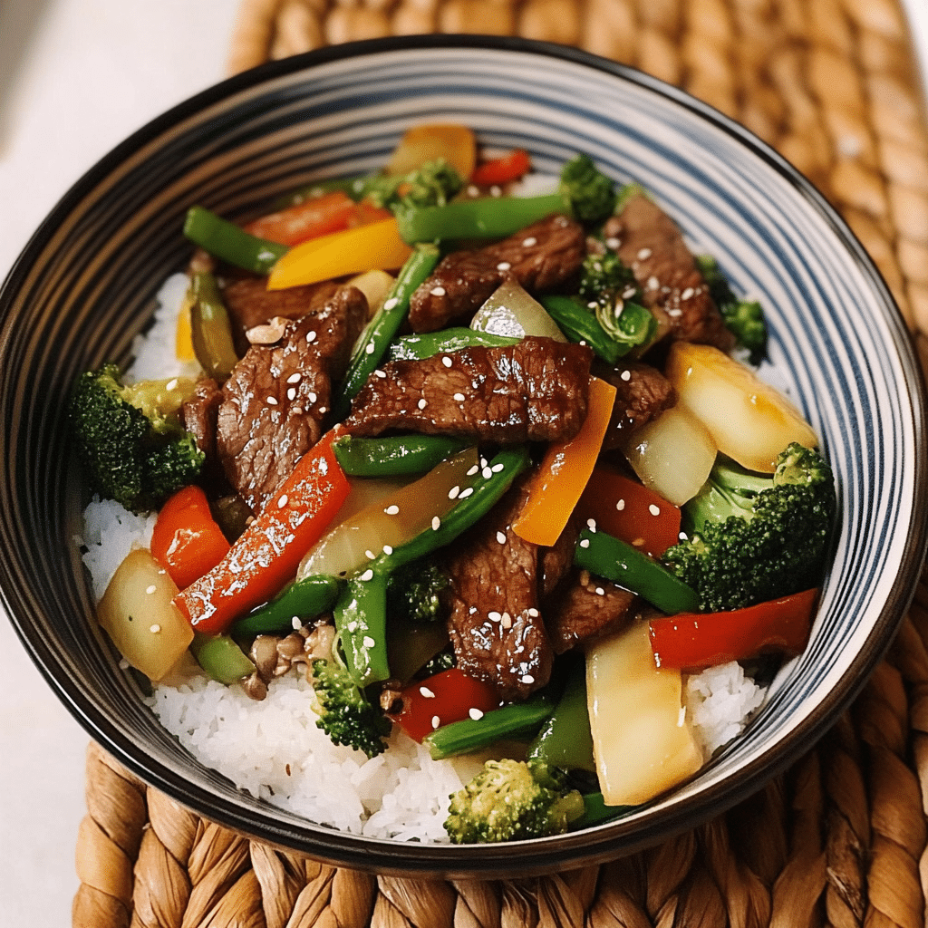 Beef and Vegetable Stir-Fry recipe - Grandma Recipes