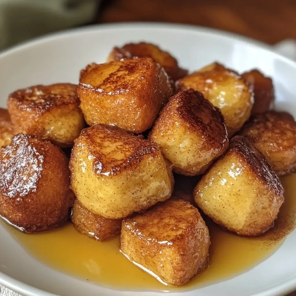 Easy French Toast Balls Recipe - Grandma Recipes