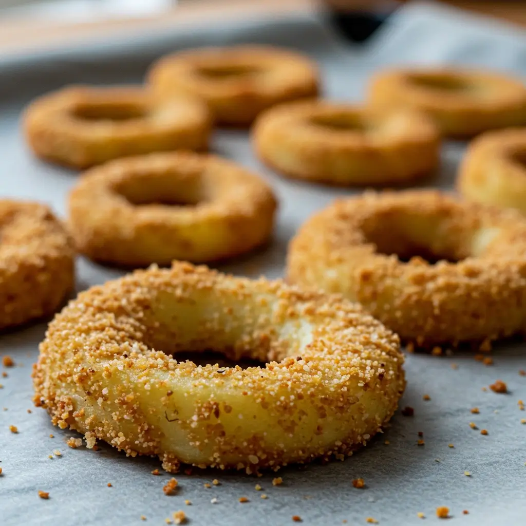 Crispy Potato Rings Recipe - Grandma Recipes
