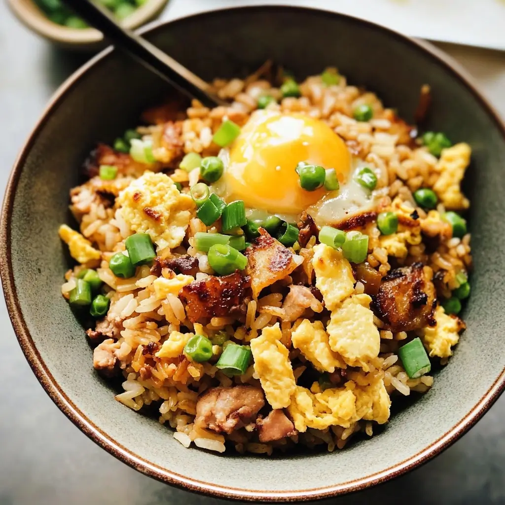 Breakfast Fried Rice Recipe - Grandma Recipes