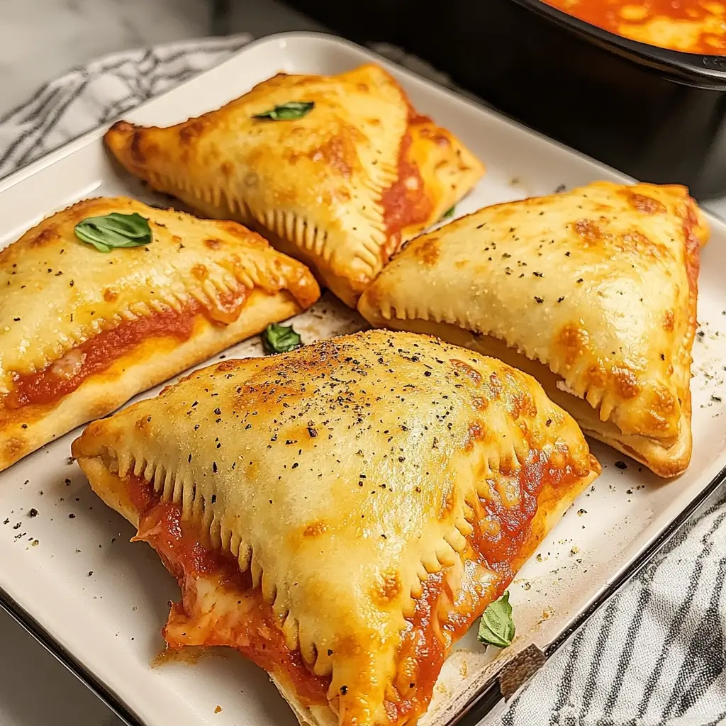Homemade Pizza Pockets Recipe - Grandma Recipes