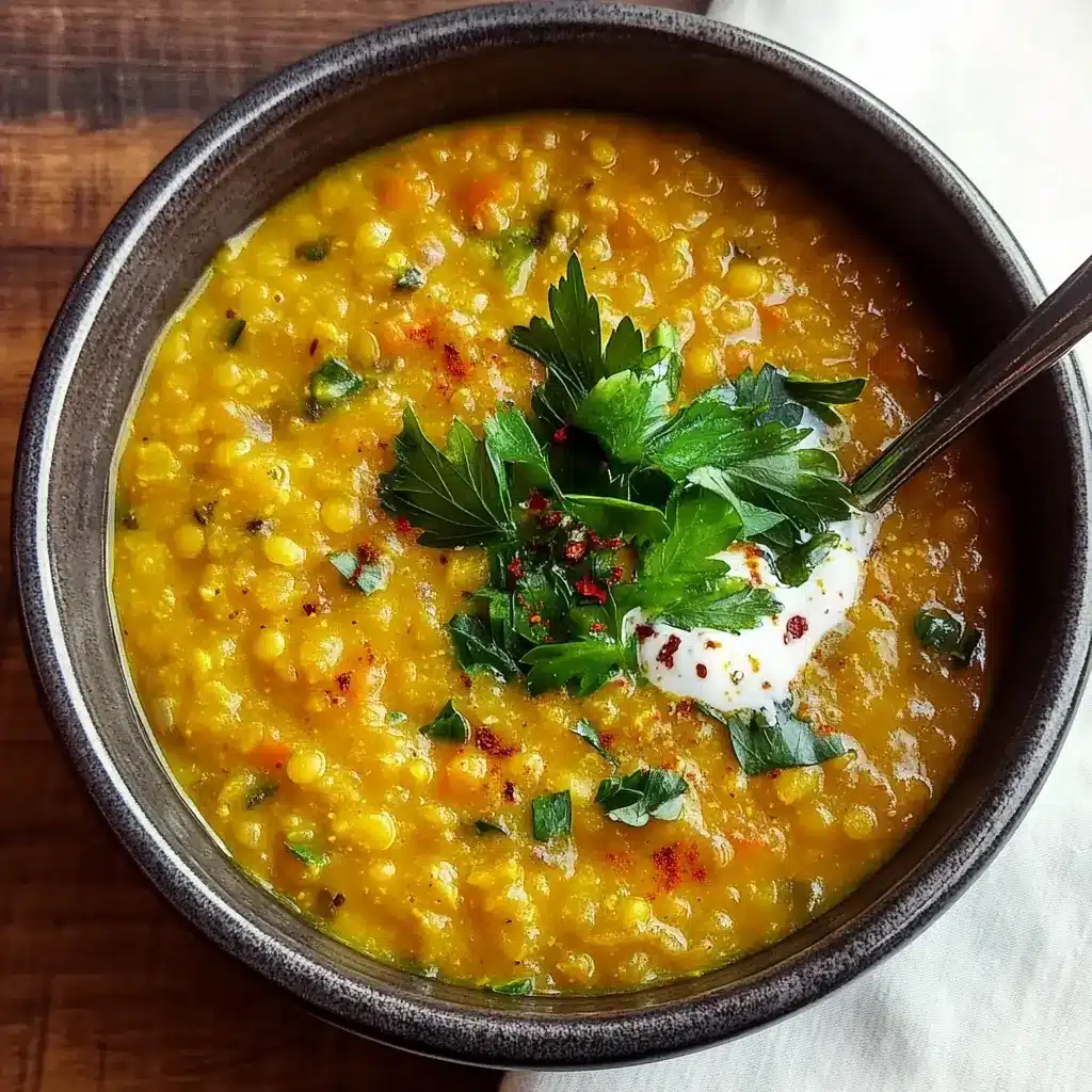 Red Lentil Soup with Saffron Recipe - Grandma Recipes