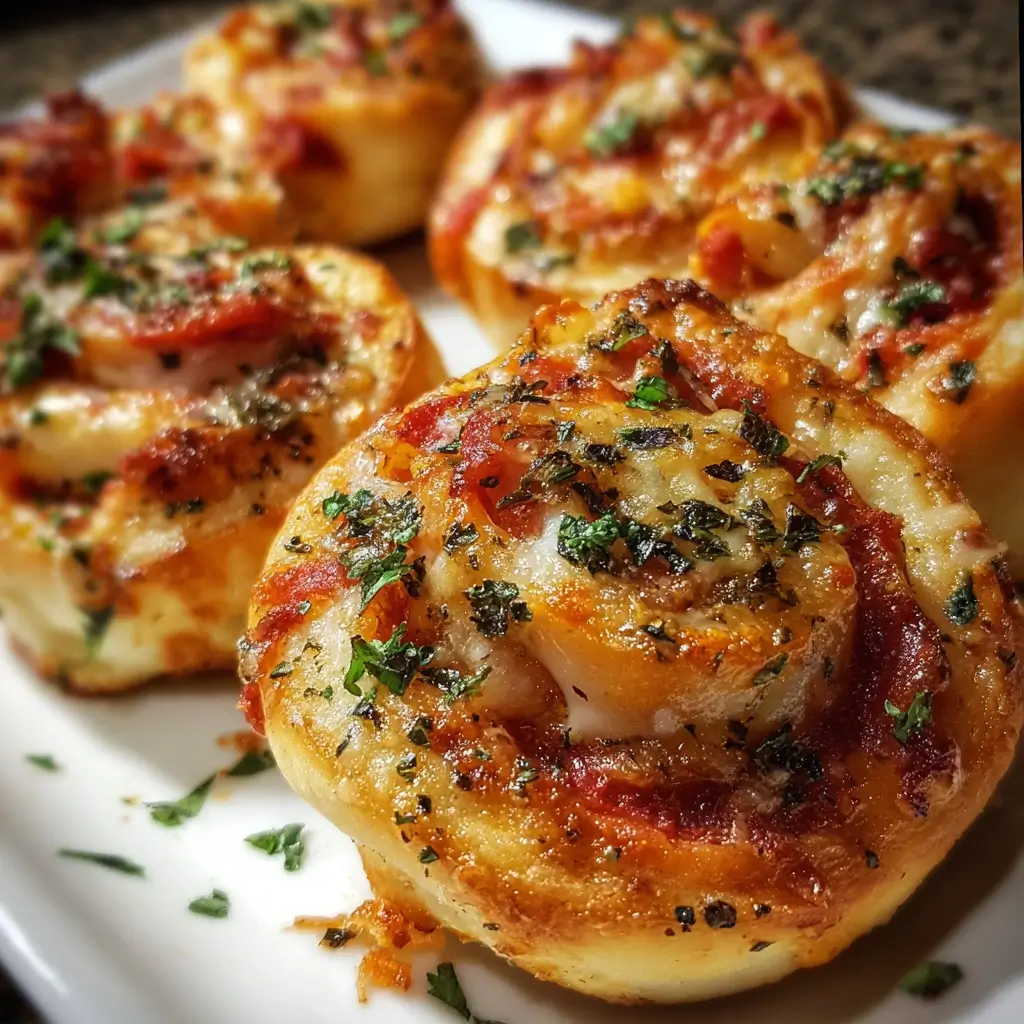 Easy Pizza Pinwheels Recipe - Grandma Recipes