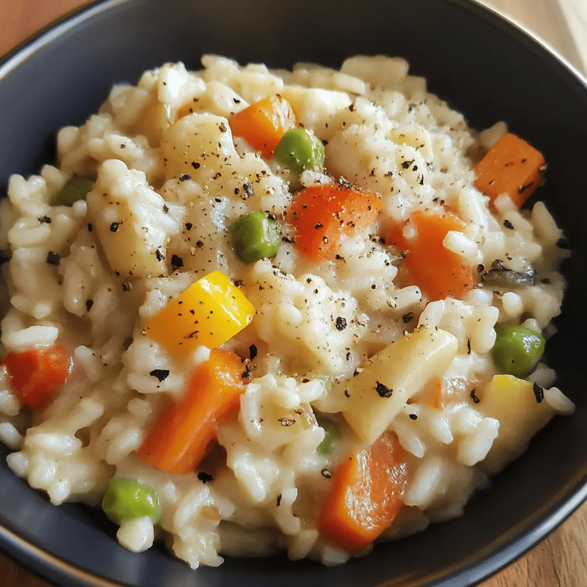 Ultimate One-Pot Creamy Vegetable Risotto: Cozy & Flavorful