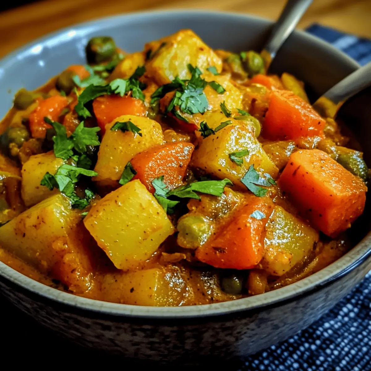 Easy, Creamy Slow Cooker Vegetable Curry for Comforting Dinners