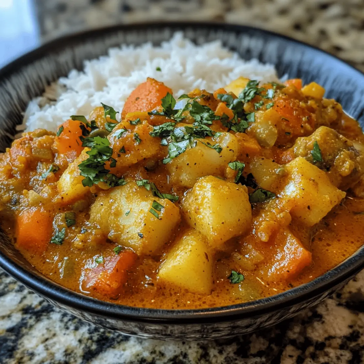 Easy, Creamy Slow Cooker Vegetable Curry for Comforting Dinners
