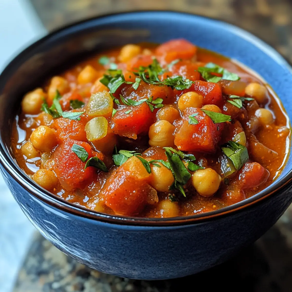 Easy Slow Cooker Spiced Chickpea & Tomato Stew for Cozy Nights