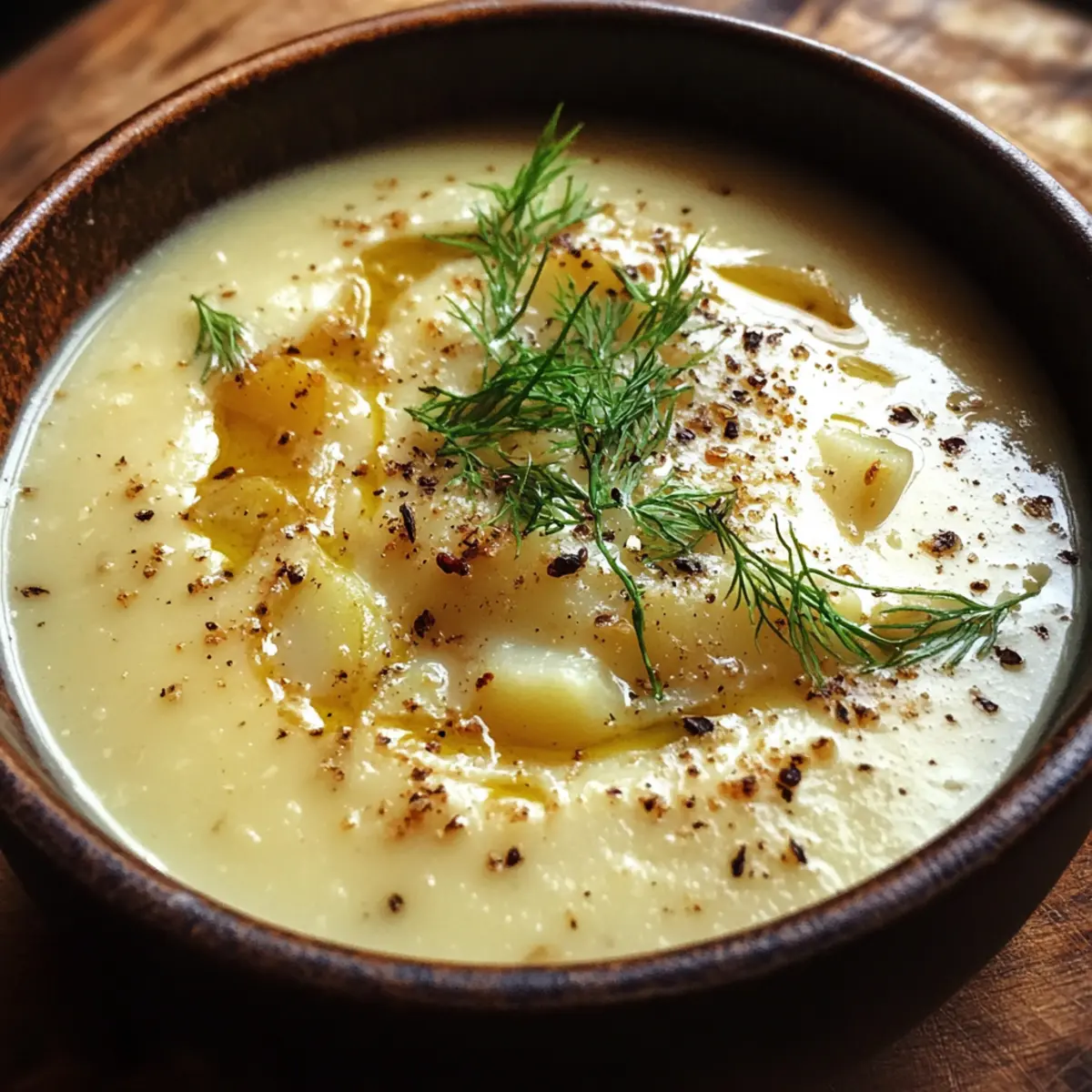 Irresistible Creamy Roasted Fennel & Potato Soup – Comforting