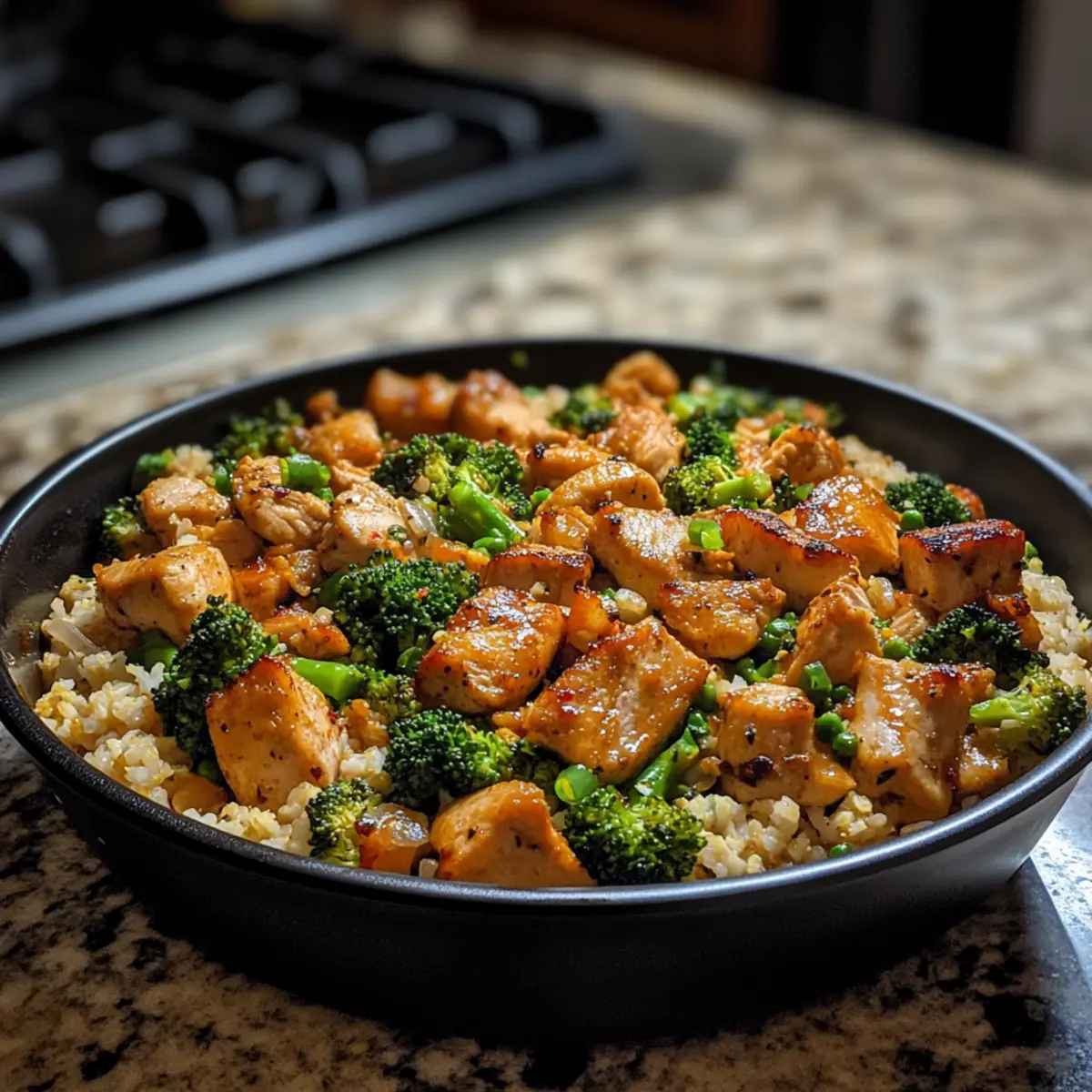 Ultimate One-Pot Chicken, Broccoli, and Cauliflower Rice Recipe